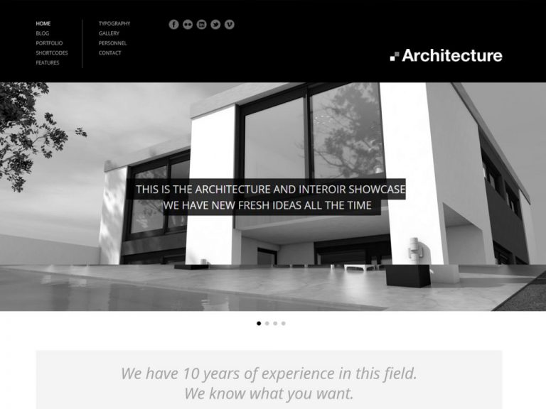 13+ Best Architecture WordPress Themes 2022