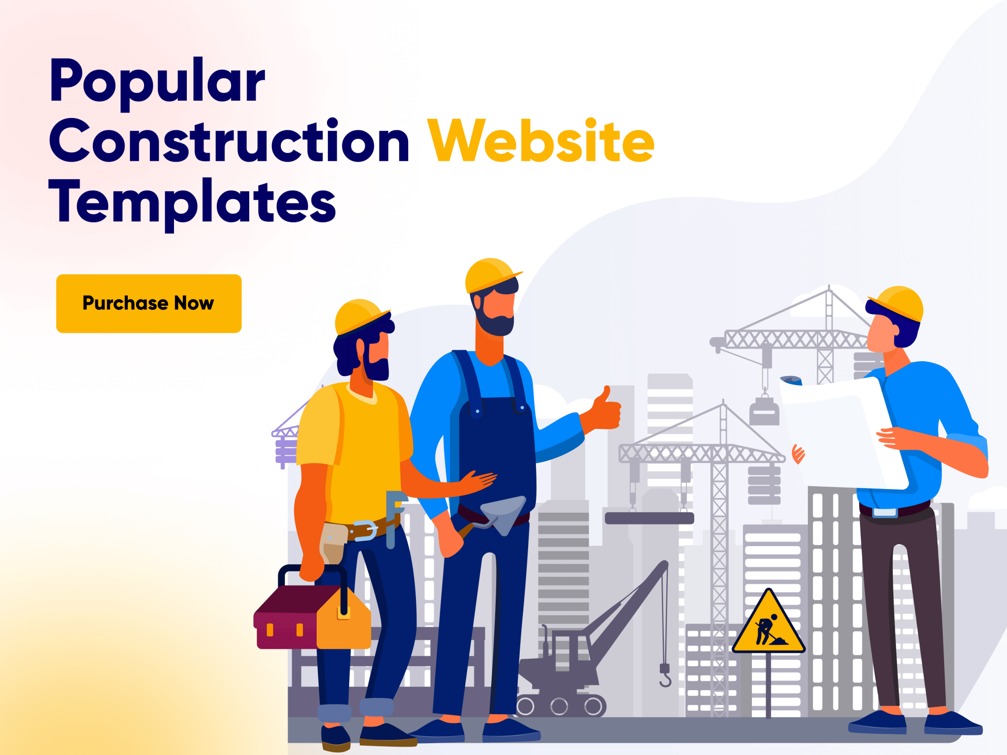 16+ Most Popular Construction Website Templates - Best Quality ...